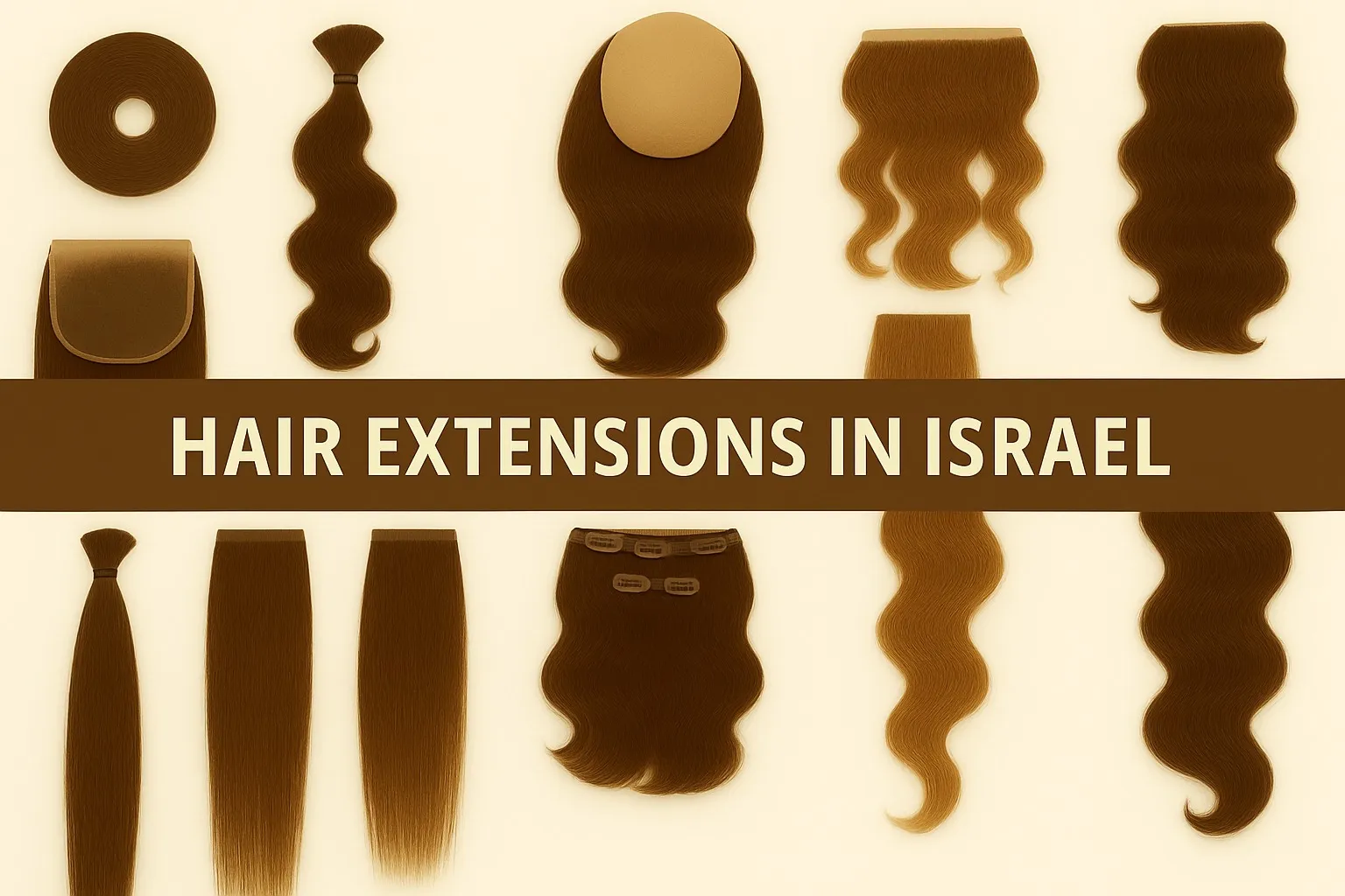 Hair Extensions in Israel | Leading Supplier & Manufacturer